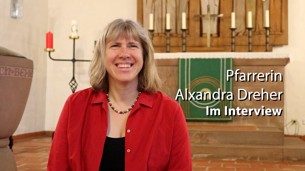 Interview Pfarrerin Alexandra Dreher - YouTube