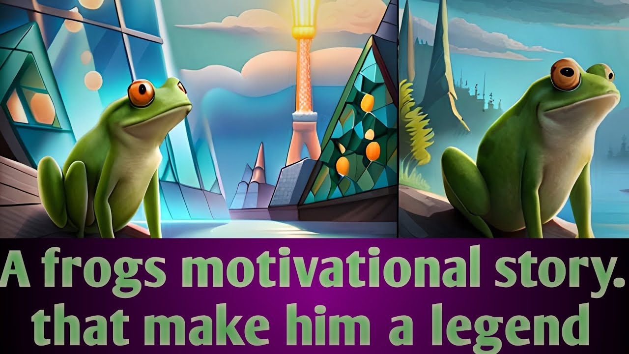 A frogs motivational story! that make him a legend! - YouTube