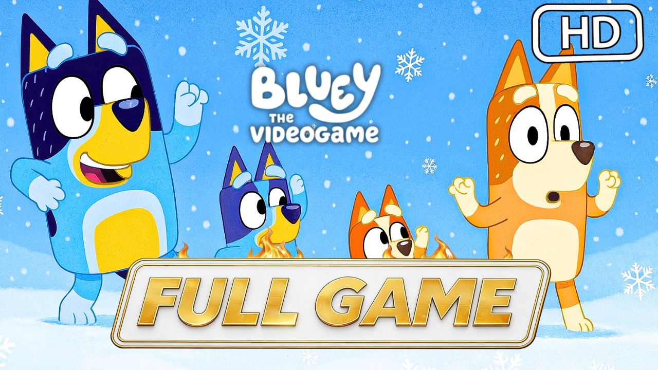 BLUEY The Video Game – Full Game Walkthrough PS5 1080p No Commentary ...