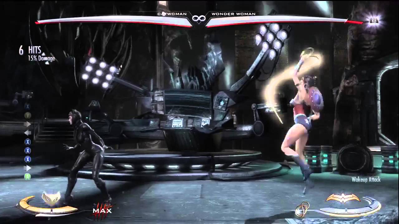 How to punish Wonderwoman Lasso Spin Freely - YouTube