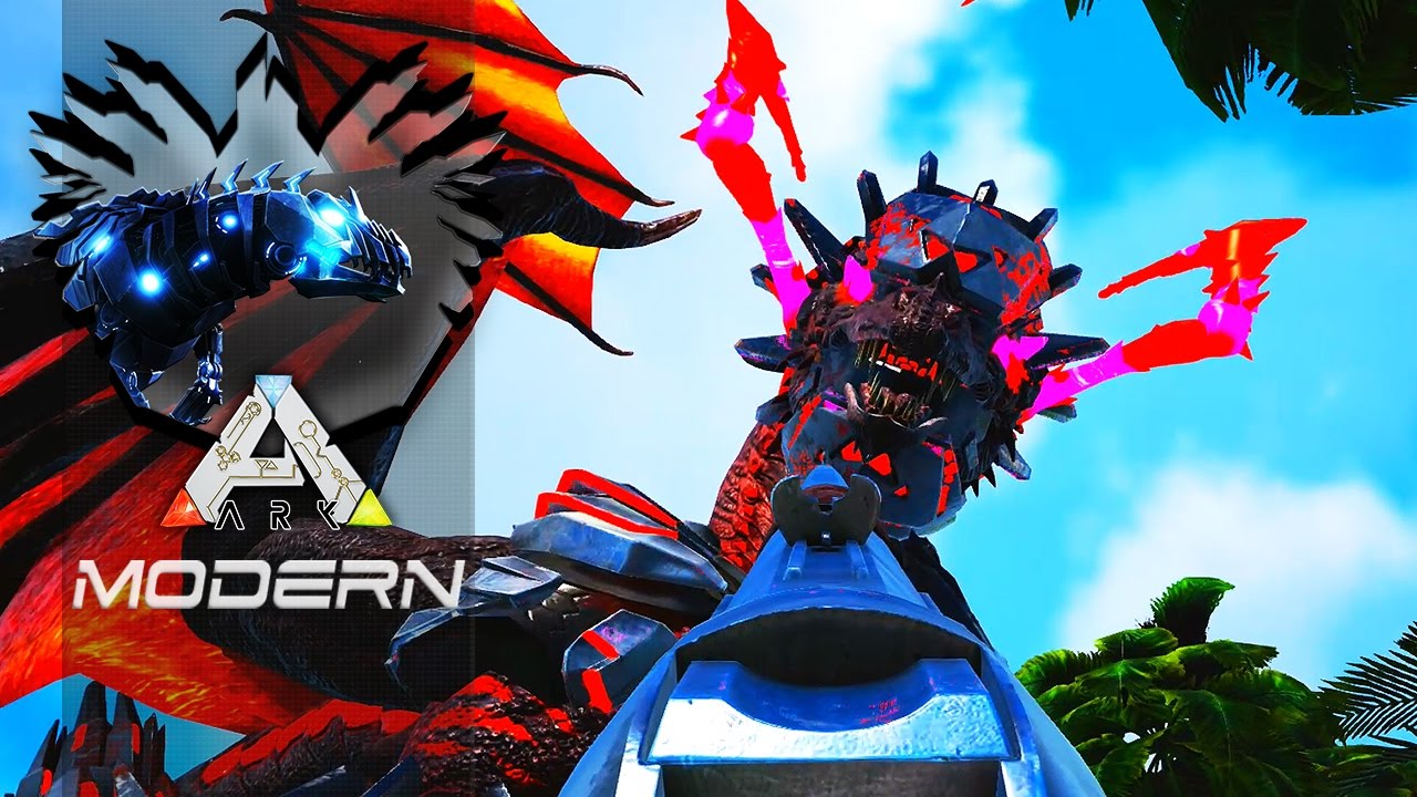 ARK MODERN T4 EP27 - Silent Dragon o Dragão com Armadura TEK! - YouTube