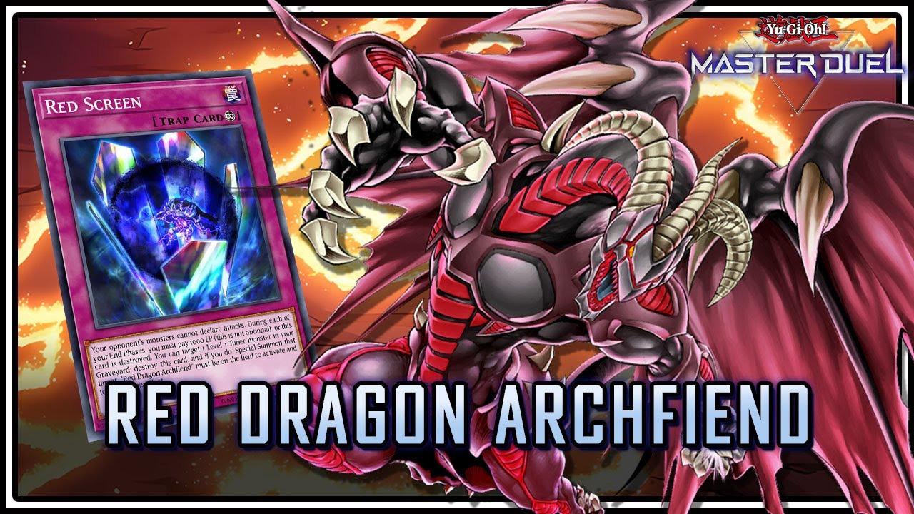 Red Dragon Archfiend - Red Screen Negate Tenpai's Attack [Yugioh Master ...