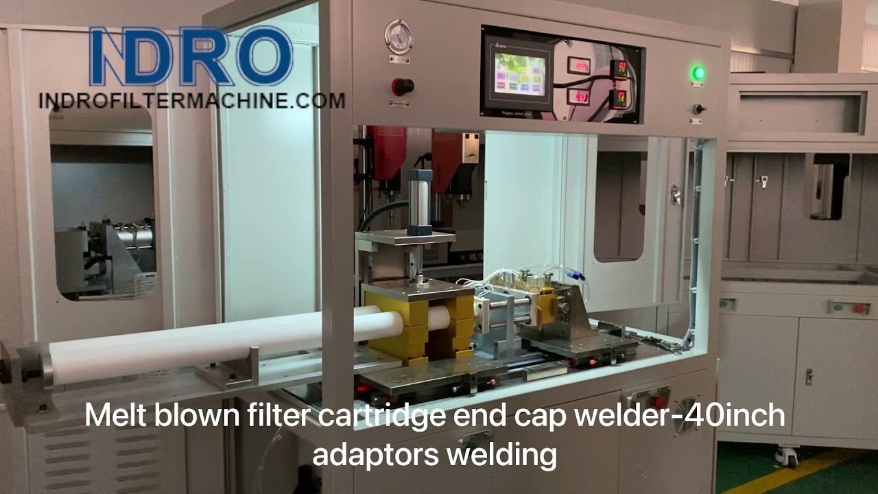 INDRO melt blown filter cartridge end cap welder welding machine 40inch ...
