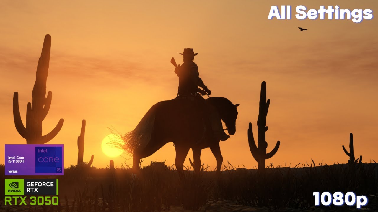 🎮 Red Dead Redemption 1 PC - RTX 3050 Laptop Benchmark & Gameplay 🎮 ...