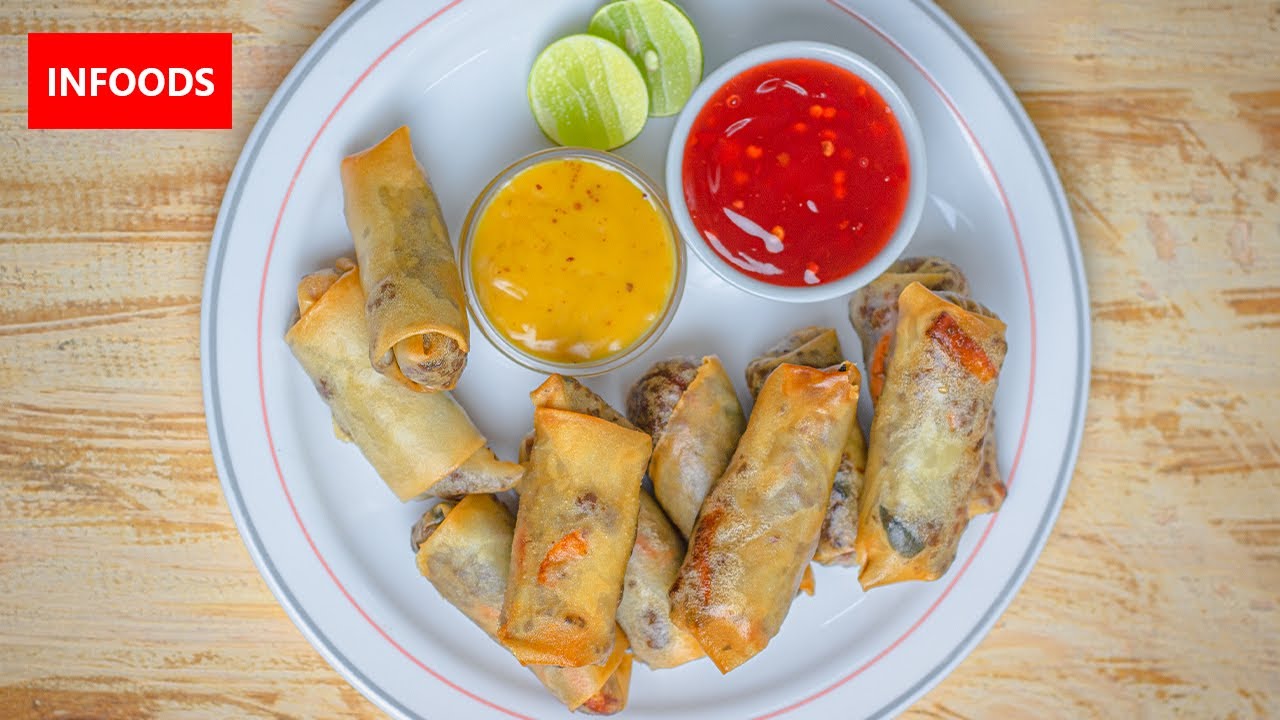 Juicy BEEF SPRING ROLLS | Spring Rolls Recipe | How to Make Spring ...