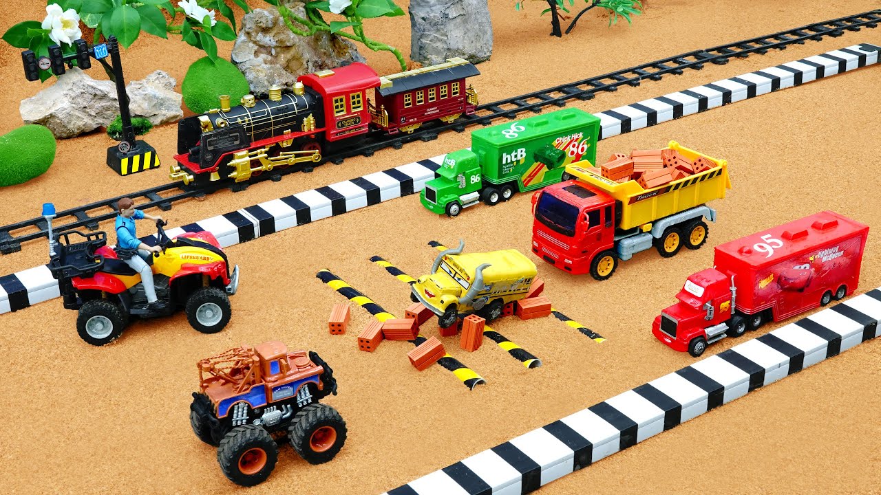 DIY Brick Railway Rebuild With Two Barrier System – Constructed Using ...