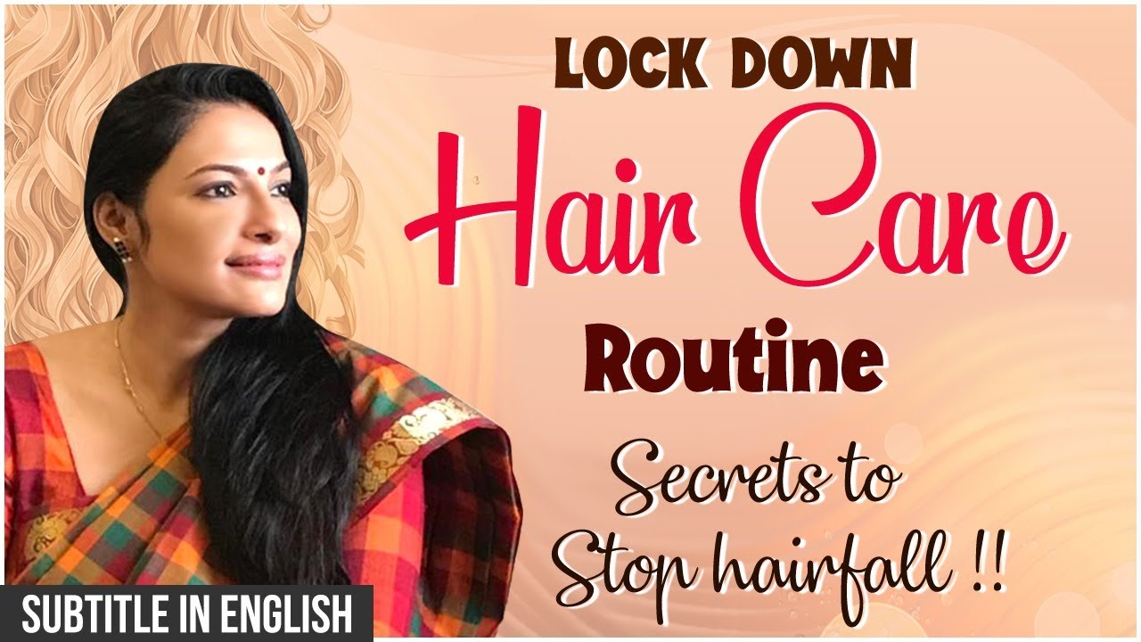 Lockdown Hair Care Routine | Secrets to Stop Hairfall | Rethika's ...