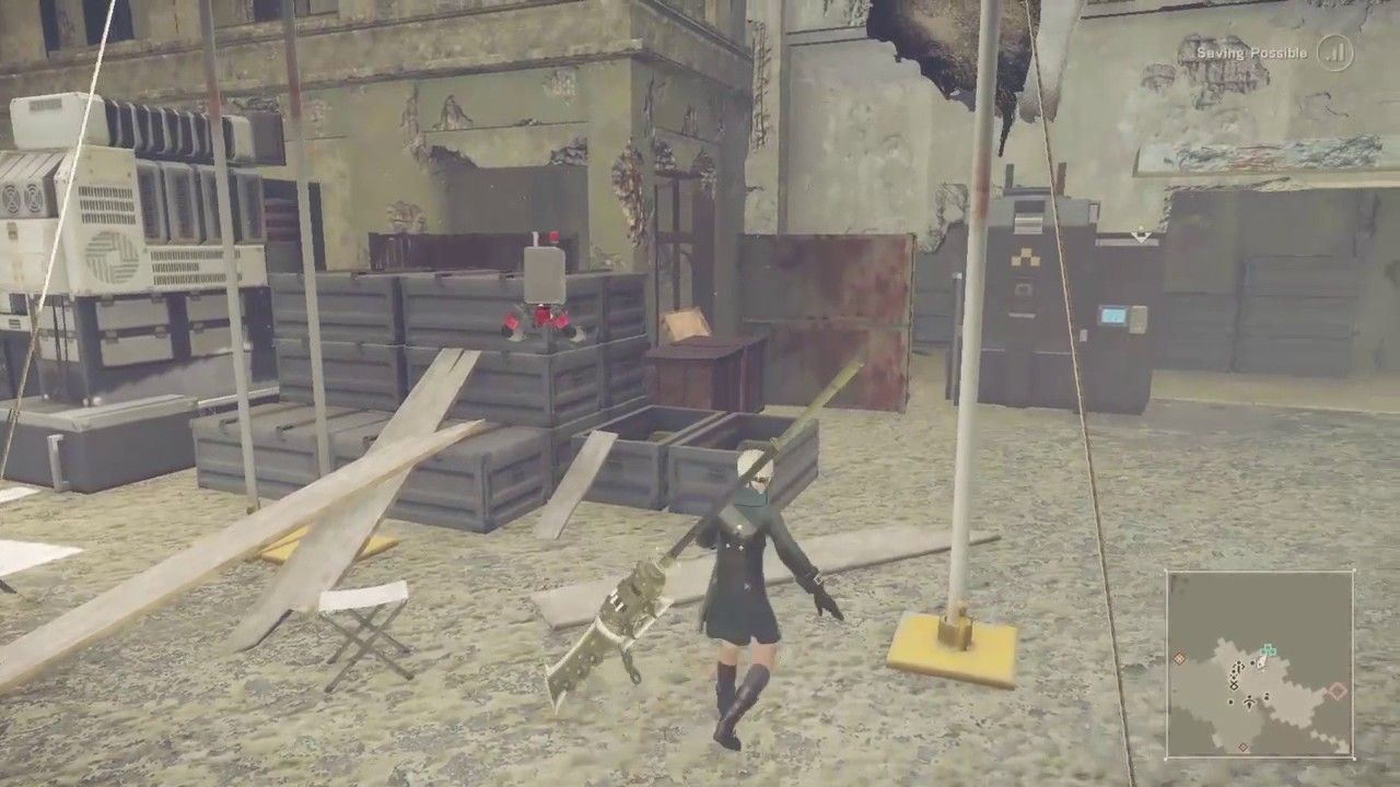 NieR:Automata ~ Type - 40 Fists Weapon Location - YouTube