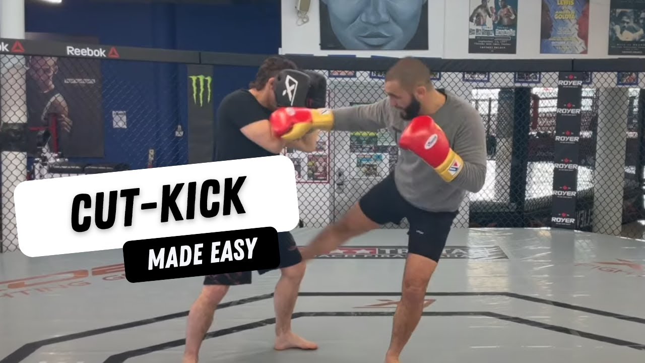 Understanding the Cut-Kick - Coach Zahabi - YouTube