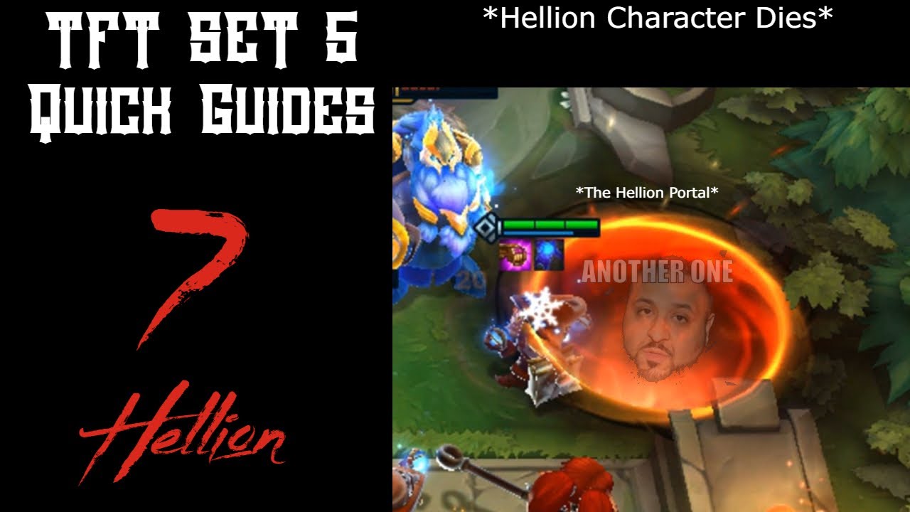 TFT Set 5 Best Comps| 7 Hellion,2 Invoker, 2 Spell weaver| Teamfight ...