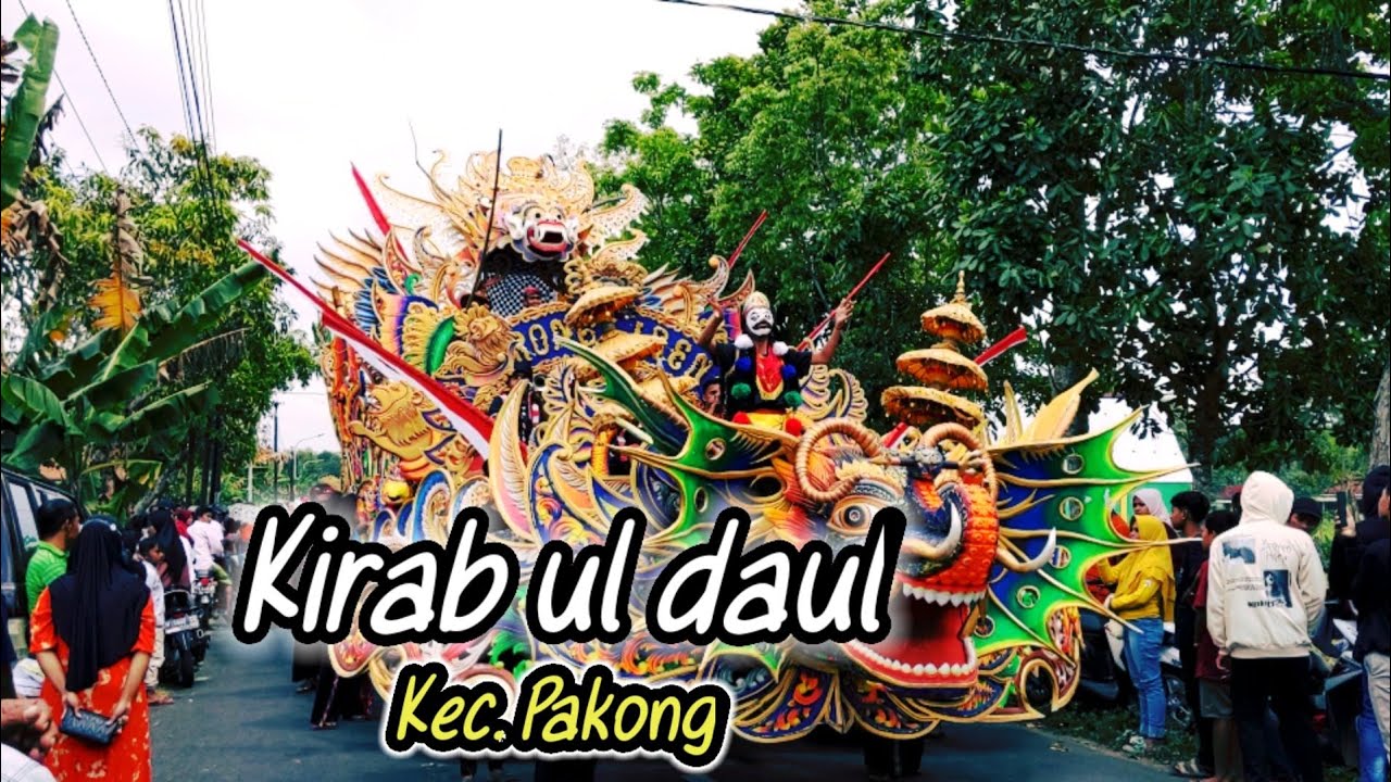 Kirab akbar 12 Ul Daul Kec. Pakong Pamekasan || HUT RI ke 77 tahun 2022 ...