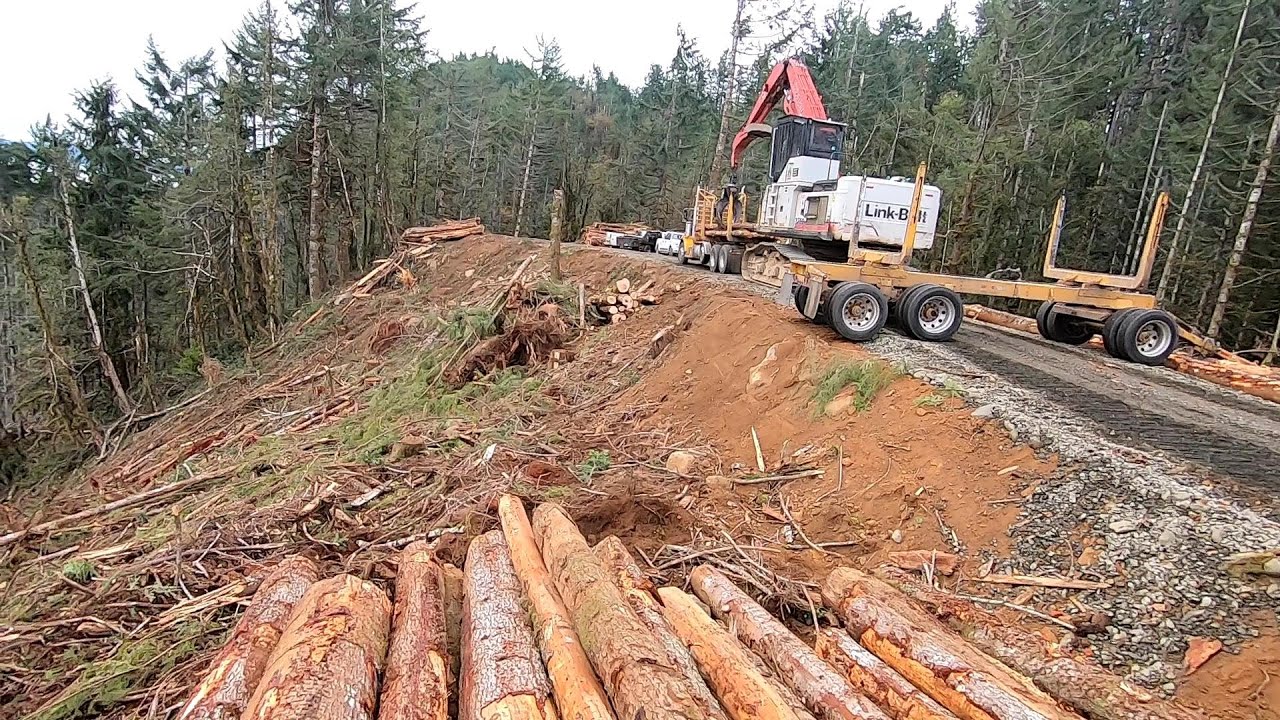 Logging Coast Range Oregon 2024. part 1 - YouTube