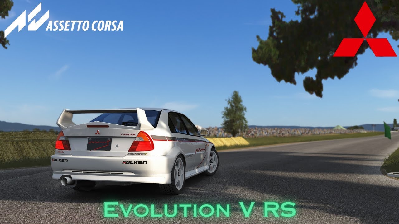 Assetto Corsa - Mitsubishi Lancer Evolution V RS Mine's Run at Longford ...