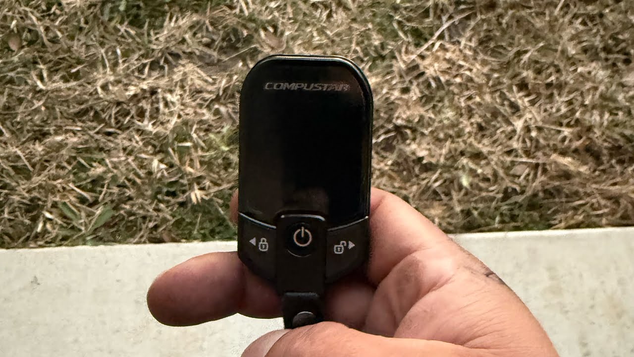 Compustar T13 remote start/alarm system - YouTube