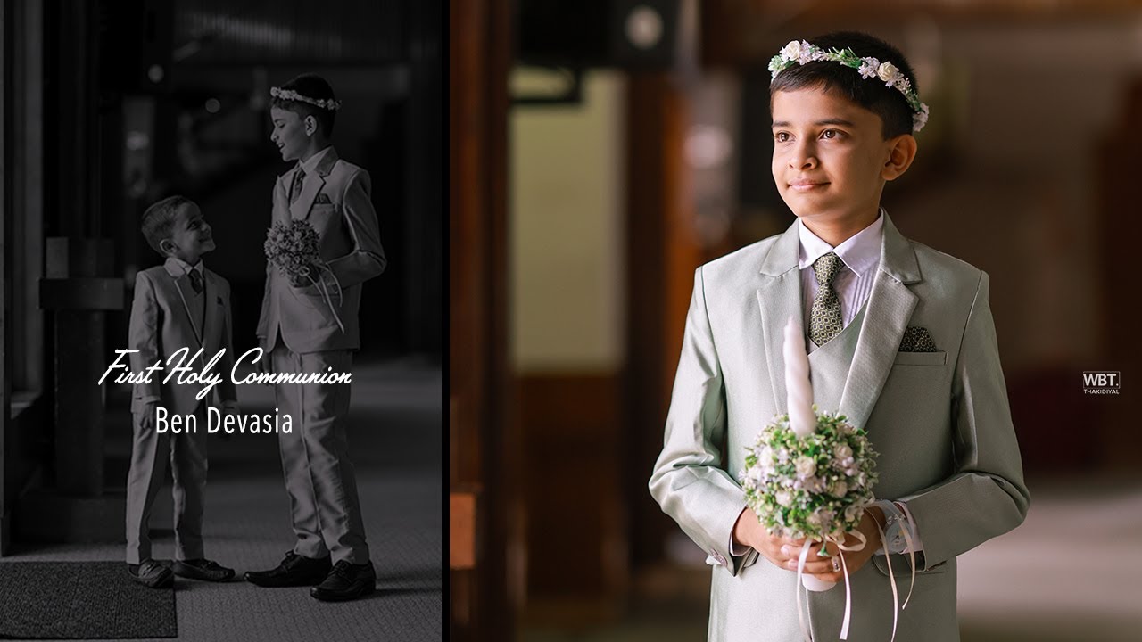 First Holy Communion Highlights | Ben Devasia | Weddingz By Thakidiyal ...