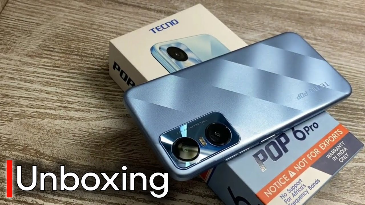 TECNO PoP 6 Pro Unboxing and Review | 5000 mAh Battery With Your Budget ...