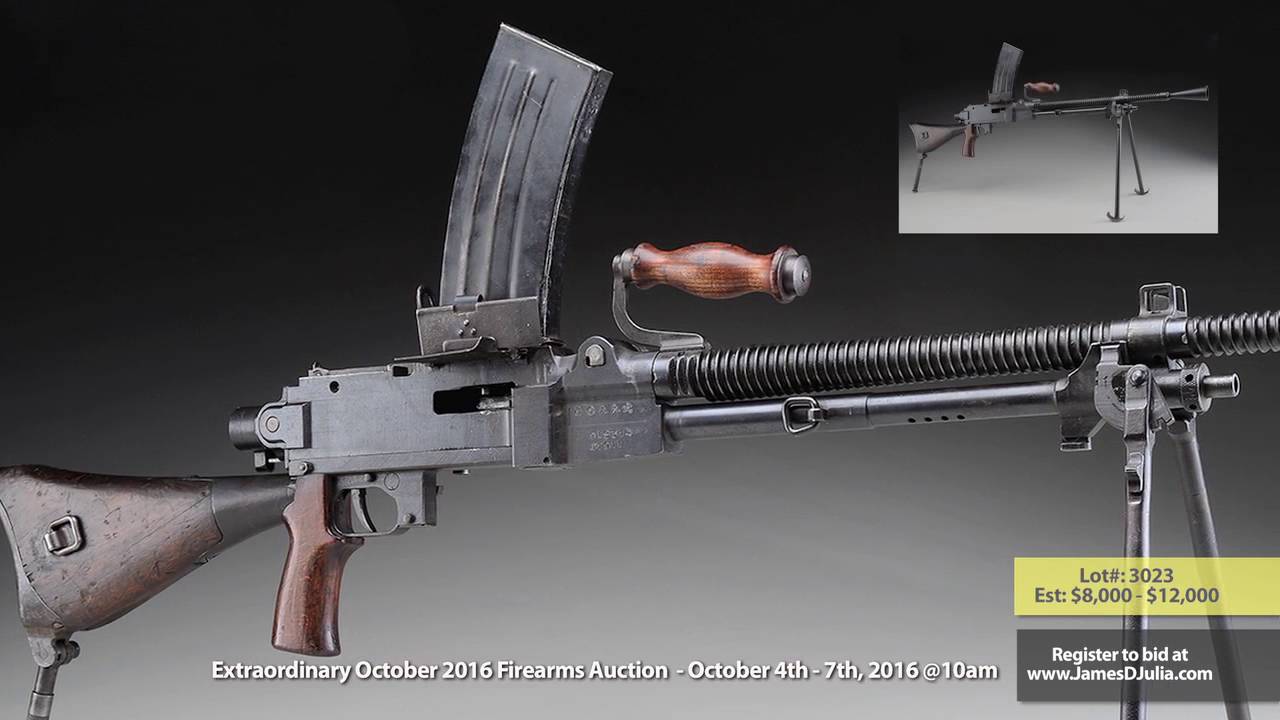 Japanese Machine Guns in Julia's October Auction - YouTube