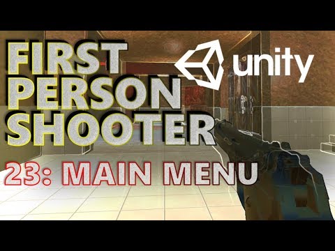 How To Make An FPS - Unity Tutorials - Part 023 - Environment, Menu ...