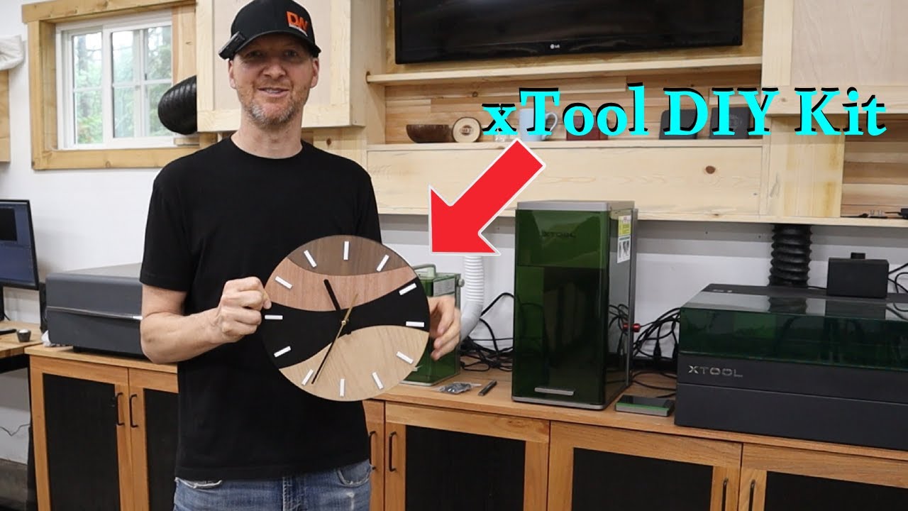 xTool DIY Kit / Make your own Clock - YouTube