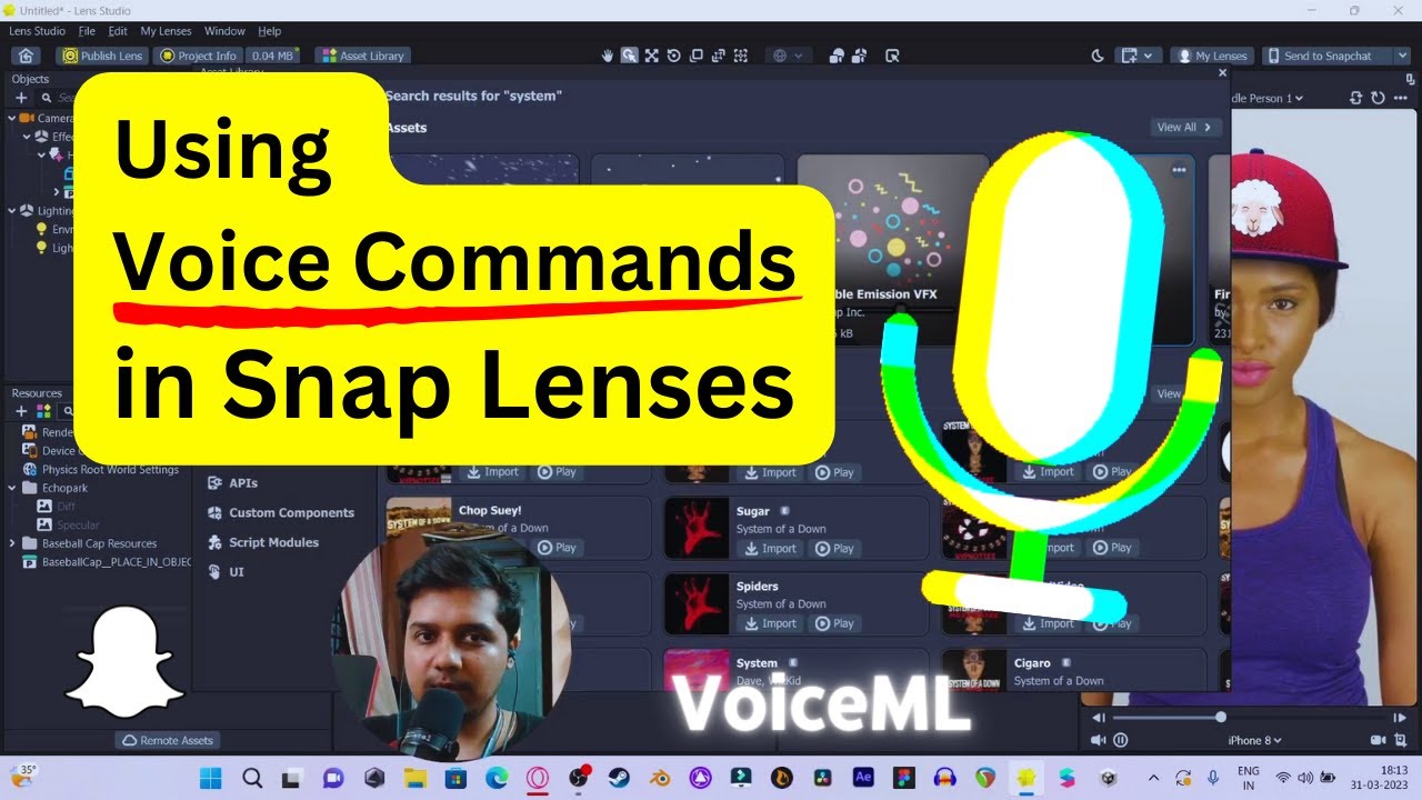 How to Create Amazing Voice-Activated Lenses with VoiceML in Lens ...