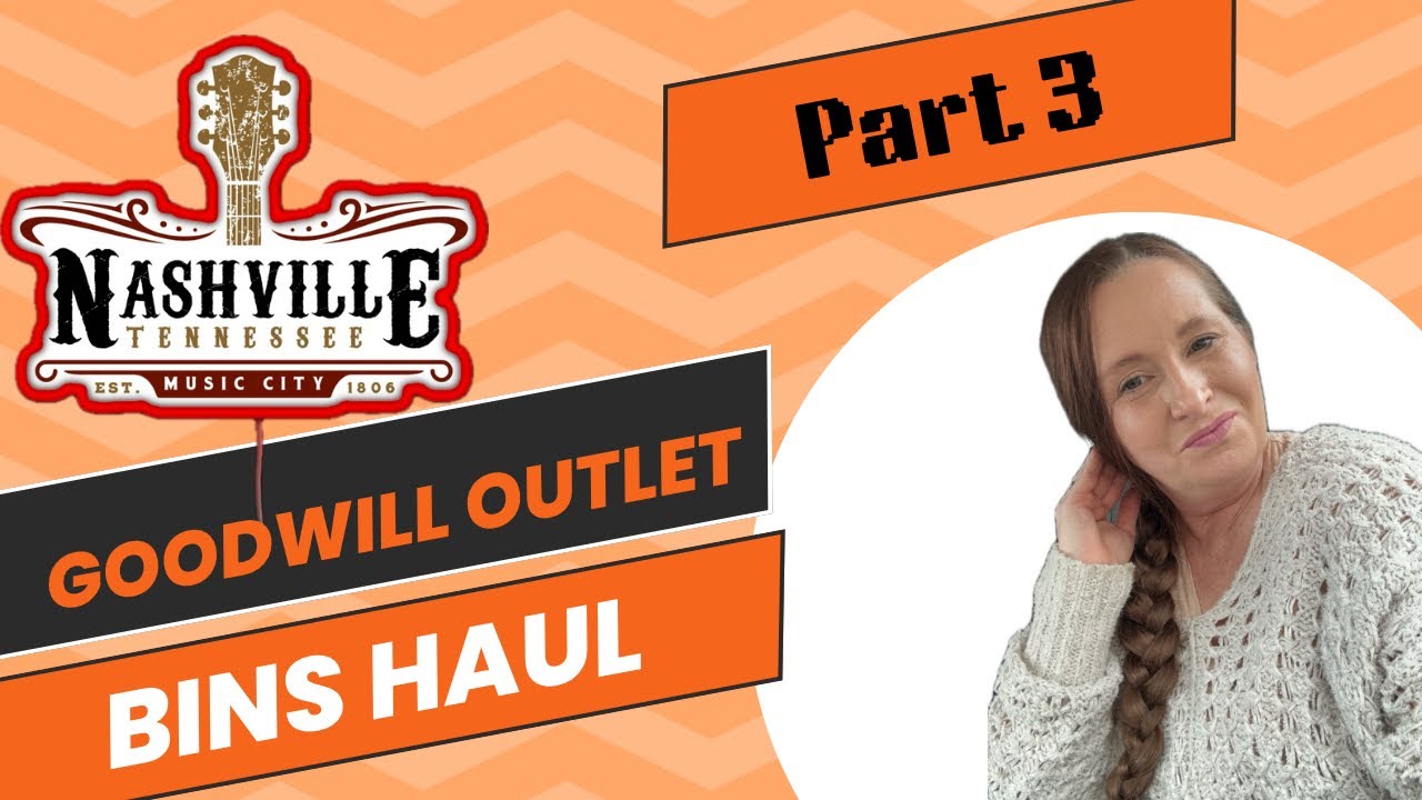 Part 3 Nashville Goodwill bins haul to sell on EBay Poshmark Depop ...