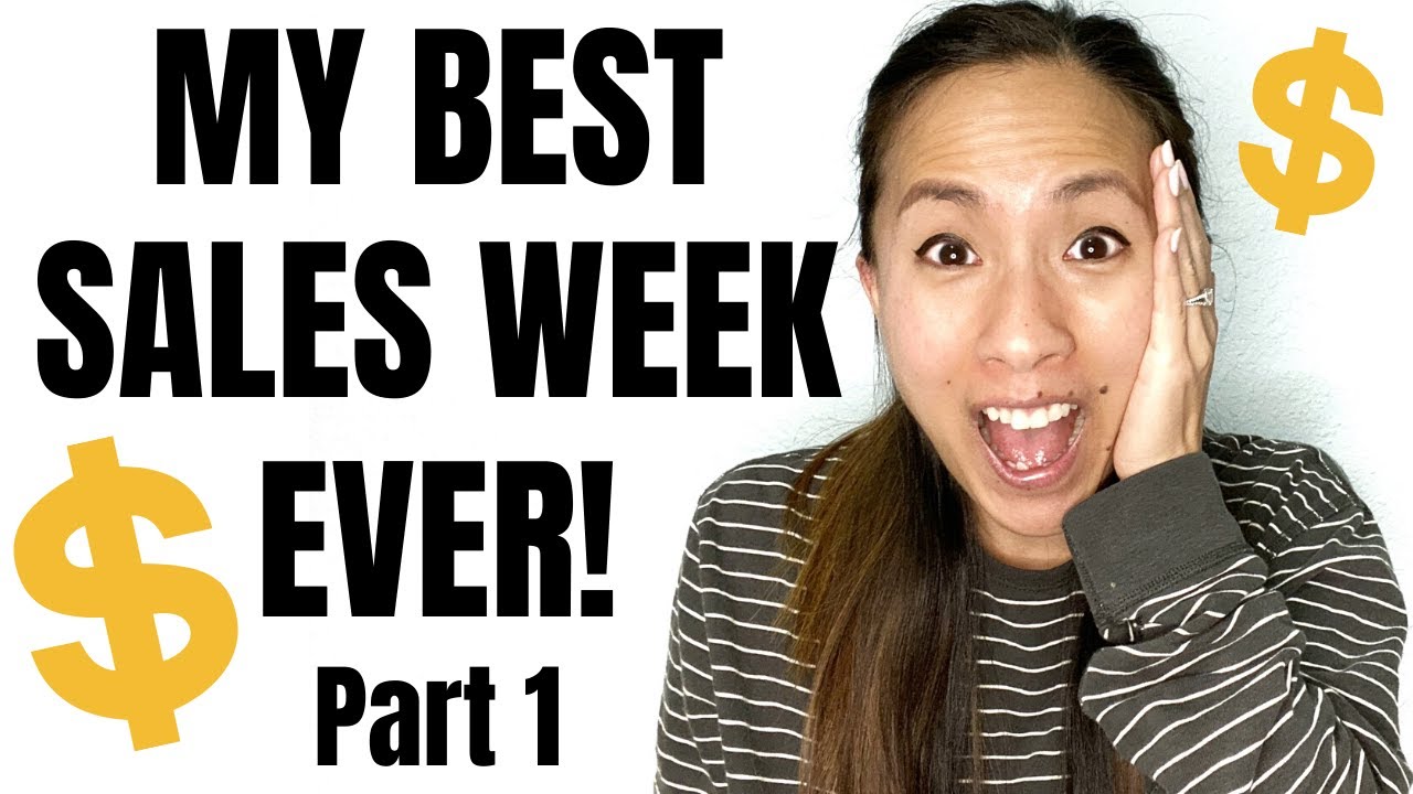 MY BEST SALES WEEK TO DATE!!! What Sold on Poshmark, eBay, and Mercari ...