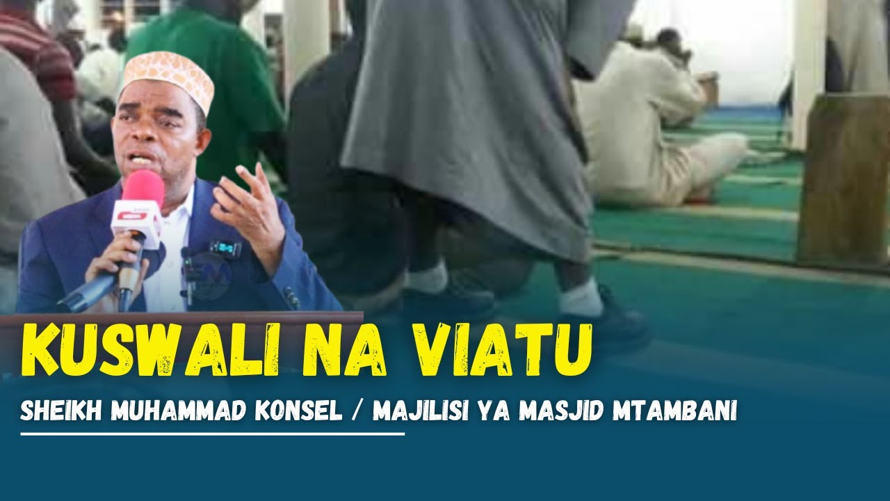 JE, INARUHUSIWA KUSWALI NA VIATU..? SHERIA INASEMAJE / SHEIKH KONSEL ...