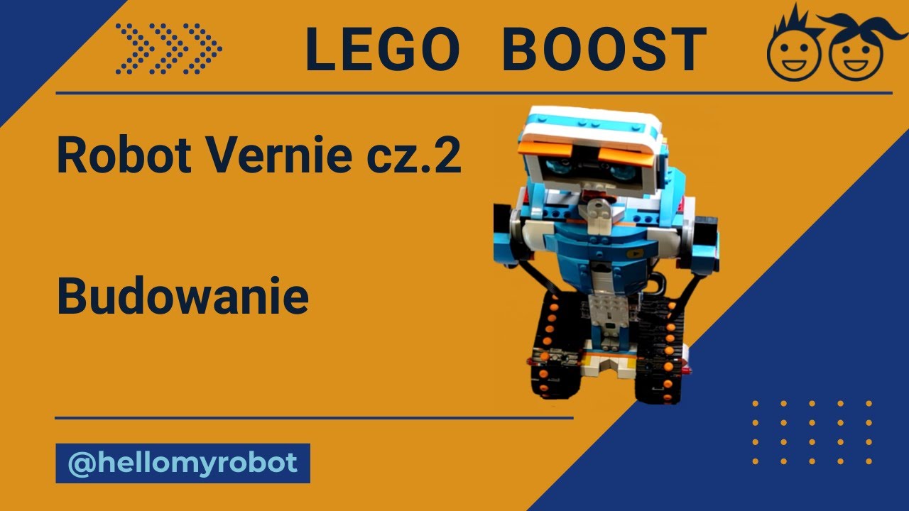 E13 - LEGO BOOST 17101 - Robot Vernie cz.2. Budowanie - YouTube