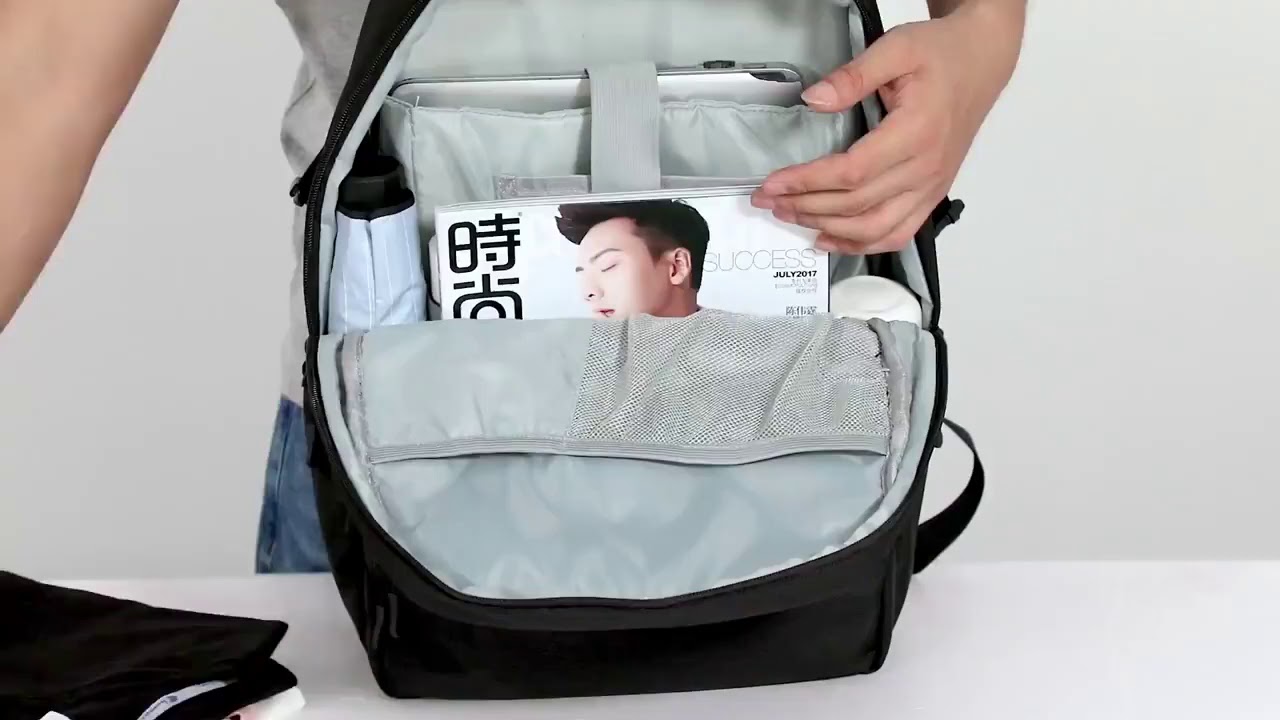 OZUKO Anti-Theft Laptop Backpack USB Charging 15" Water Repellent ...