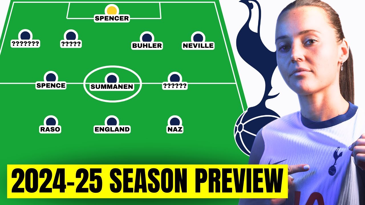 Women's Super League 2024-25 Preview: Tottenham - YouTube