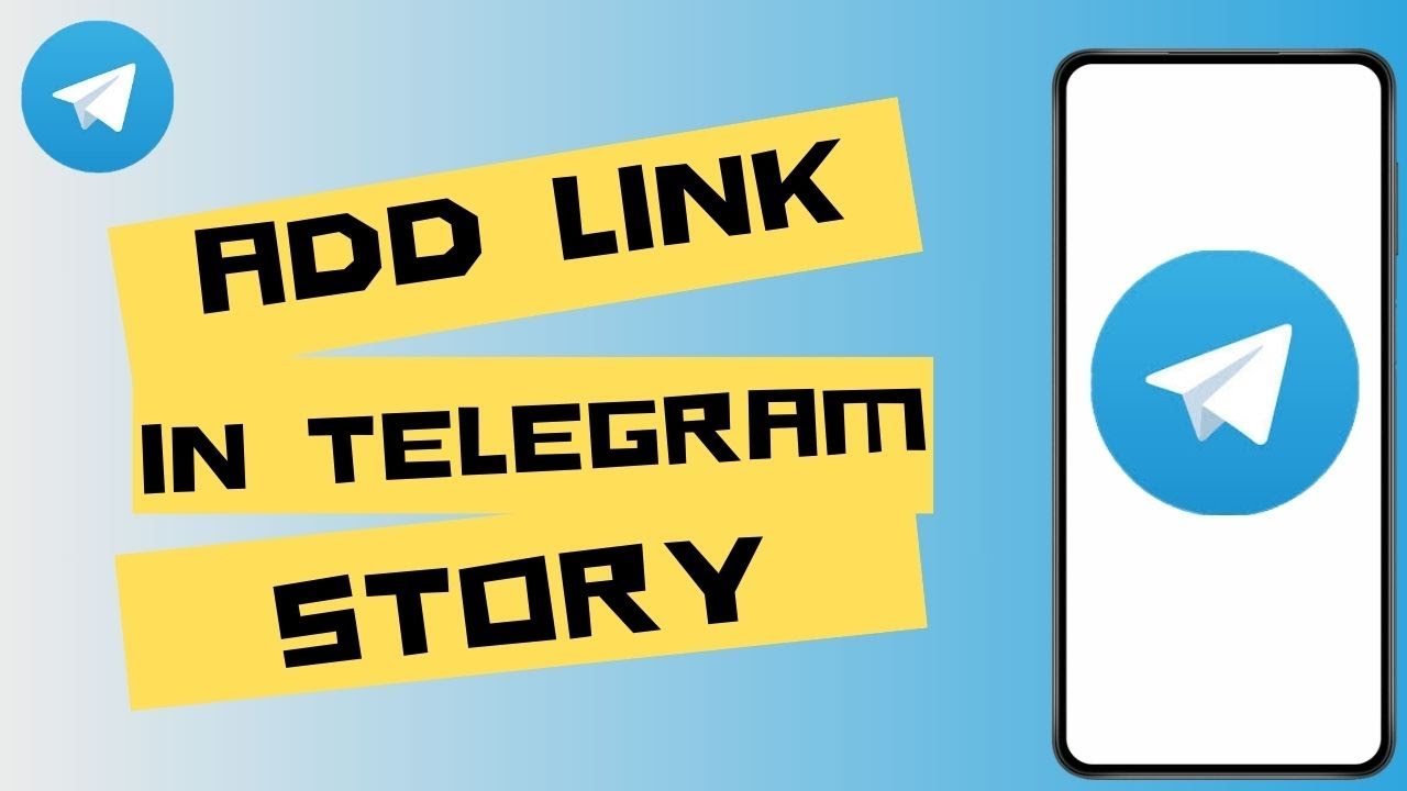 How to Add link in telegram story ? - YouTube