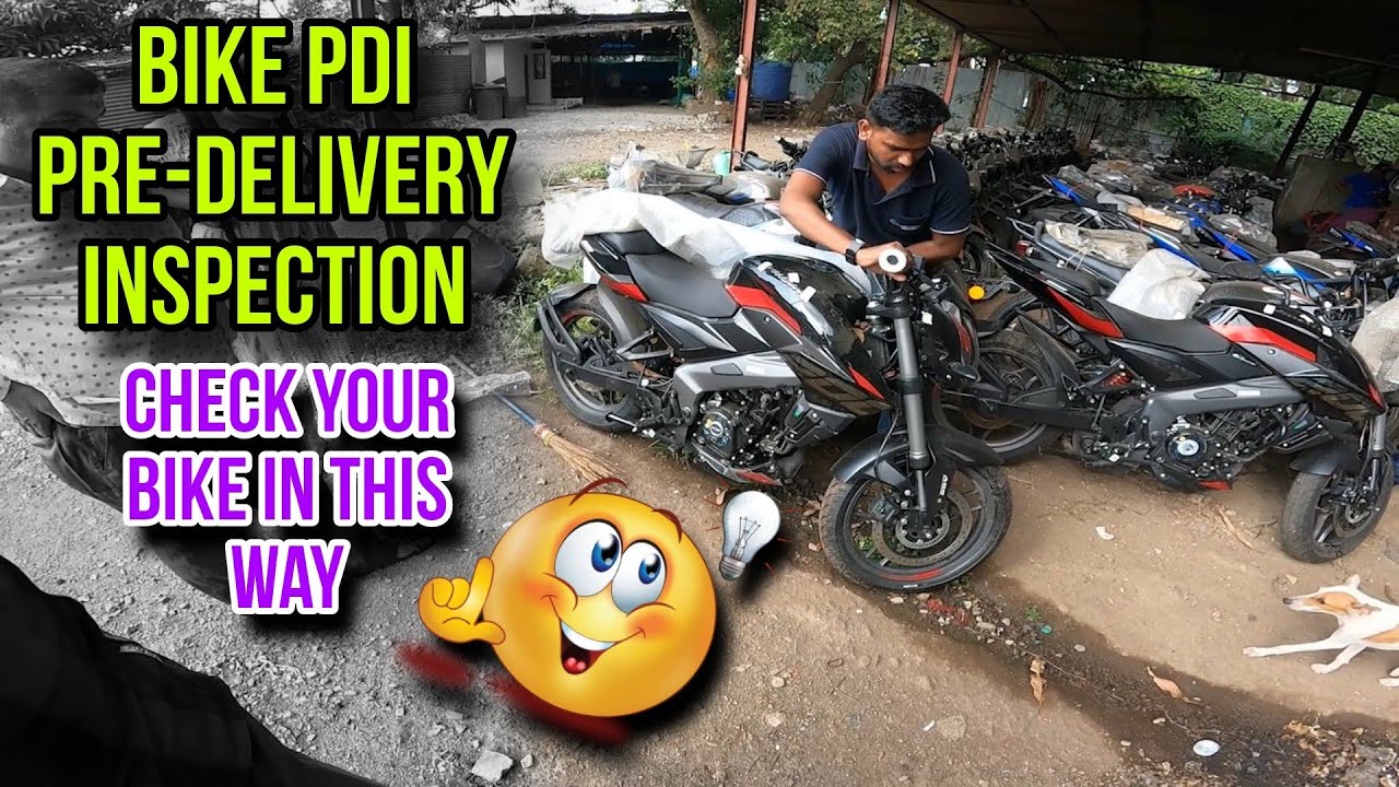 new bike check kaise karen🙄PDI kya hota hai 🤔/ New Ns200 ⚡🏍️#ns200 ...