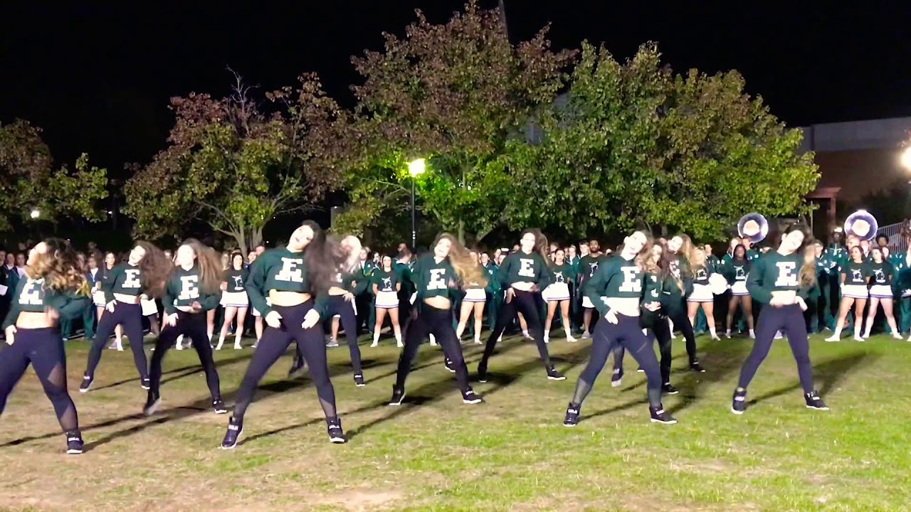Eastern Michigan University Dance Team Pep Rally 2017 Happy & You Know ...