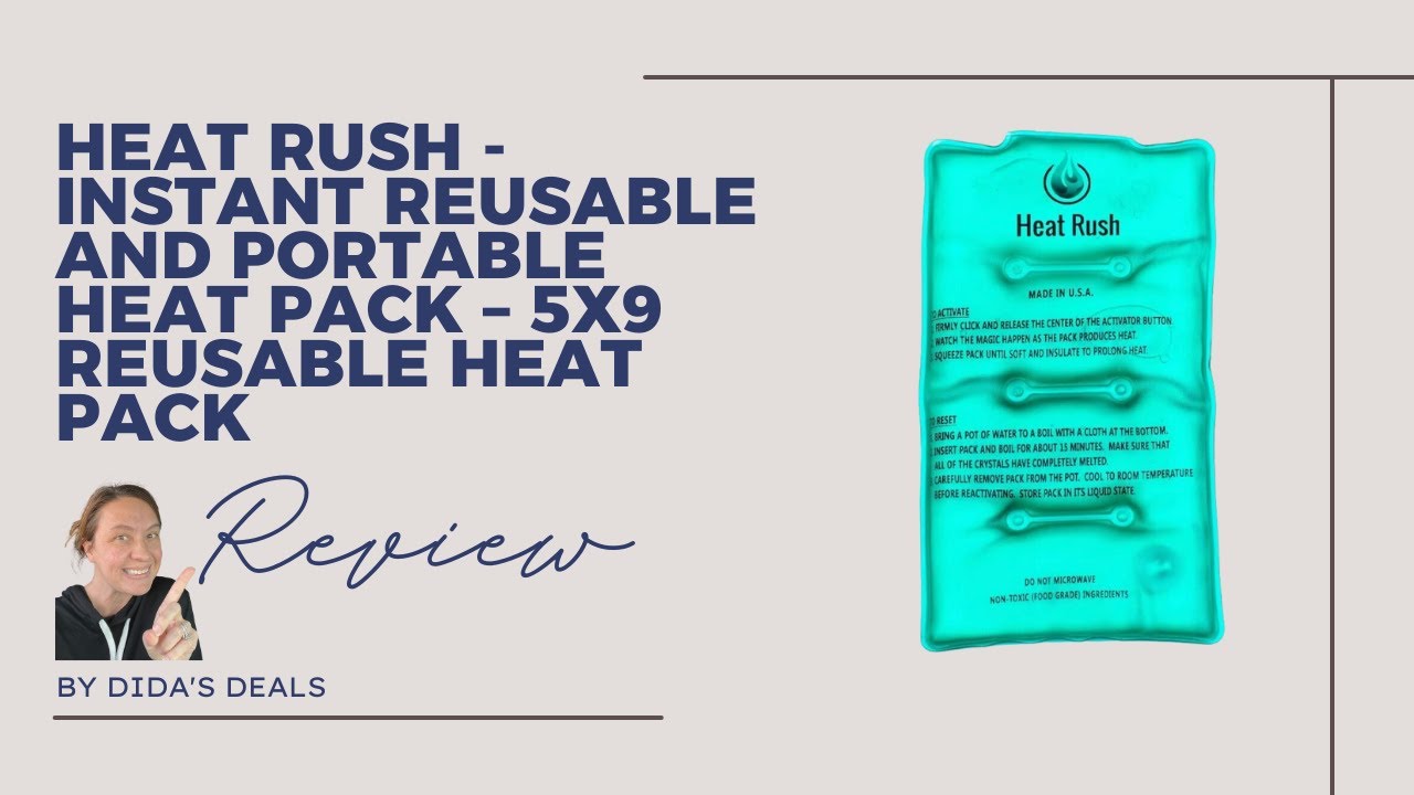 HEAT RUSH Instant Reusable and Portable Heat Pack Review - YouTube