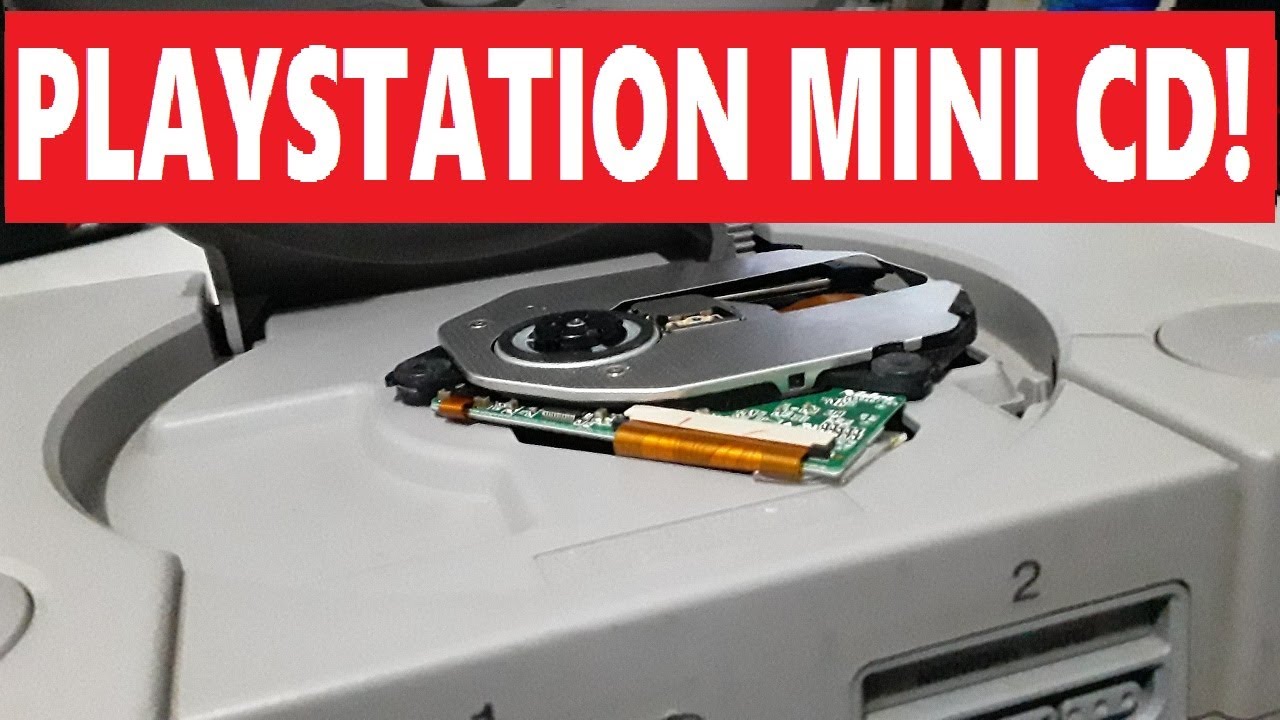 Projeto PlayStation Mini Com CD - YouTube