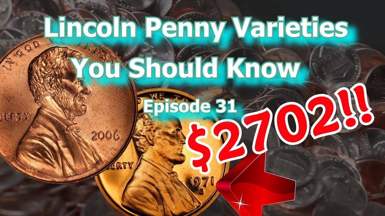 Lincoln Penny Varieties You Should Know Ep.31 - 1971, 2006, 1942 - YouTube