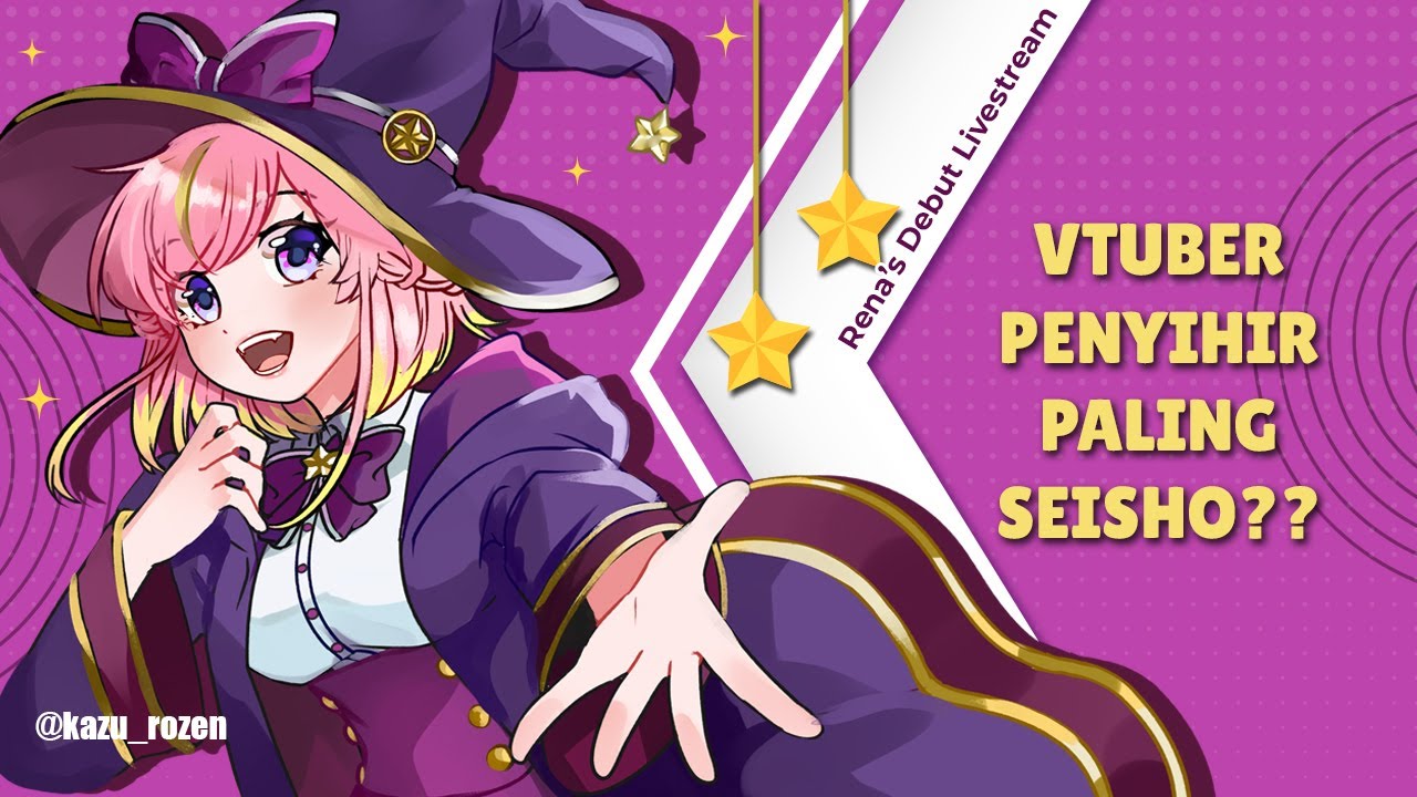 【DEBUT STREAM】Datangnya penyihir setengah manusia yang.... seiso ...