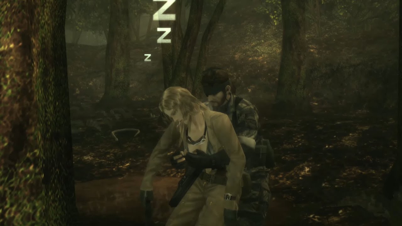 Metal Gear Solid 3: Snake Eater EVA Has Wet Dreams About Snake - YouTube