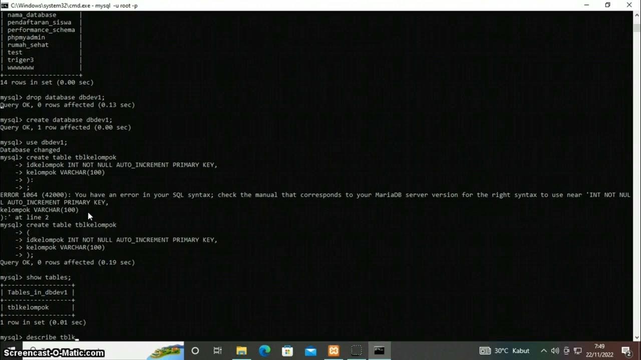 Tutorial Cmd Youtube