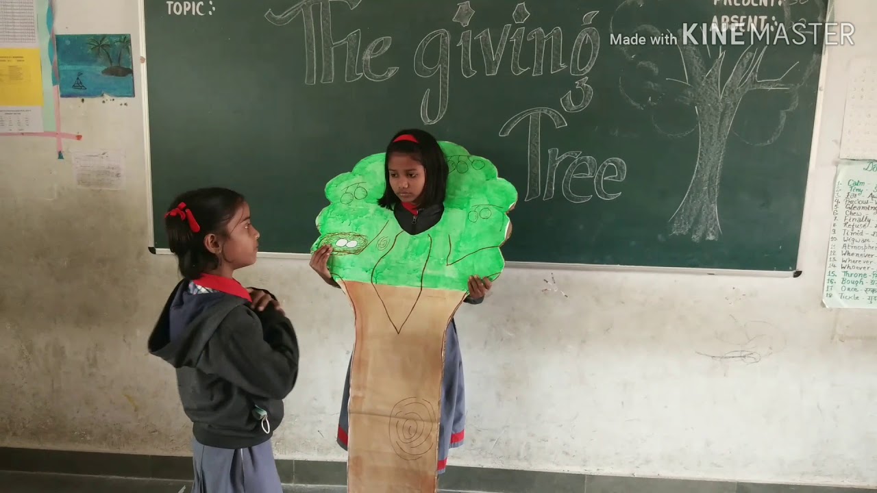 The giving tree || NCERT # CLASS 4#role play #studybrand - YouTube