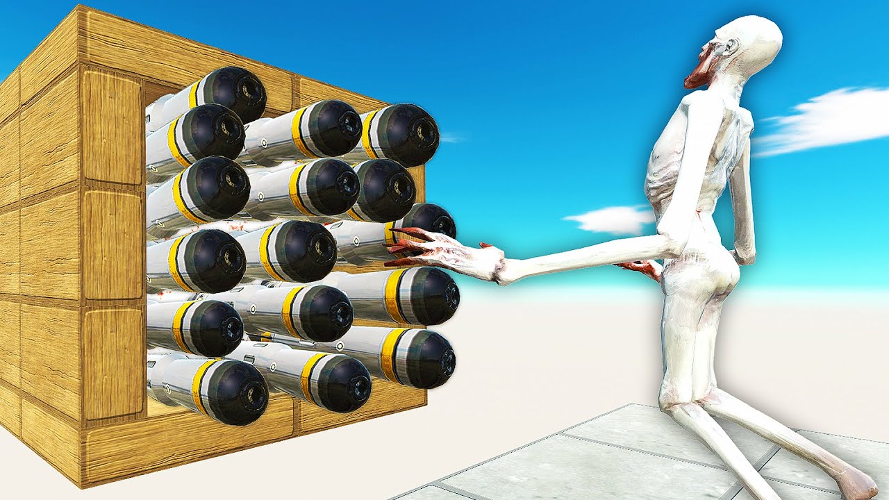 ROCKETS TUNEL VS MONSTERS - Animal Revolt Battle Simulator - YouTube