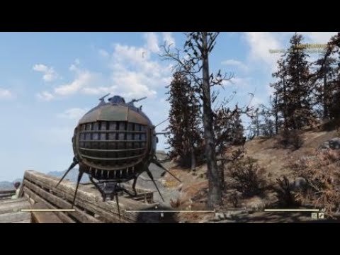 Fallout 76 : Hinterland settler & Eyebot companian - YouTube