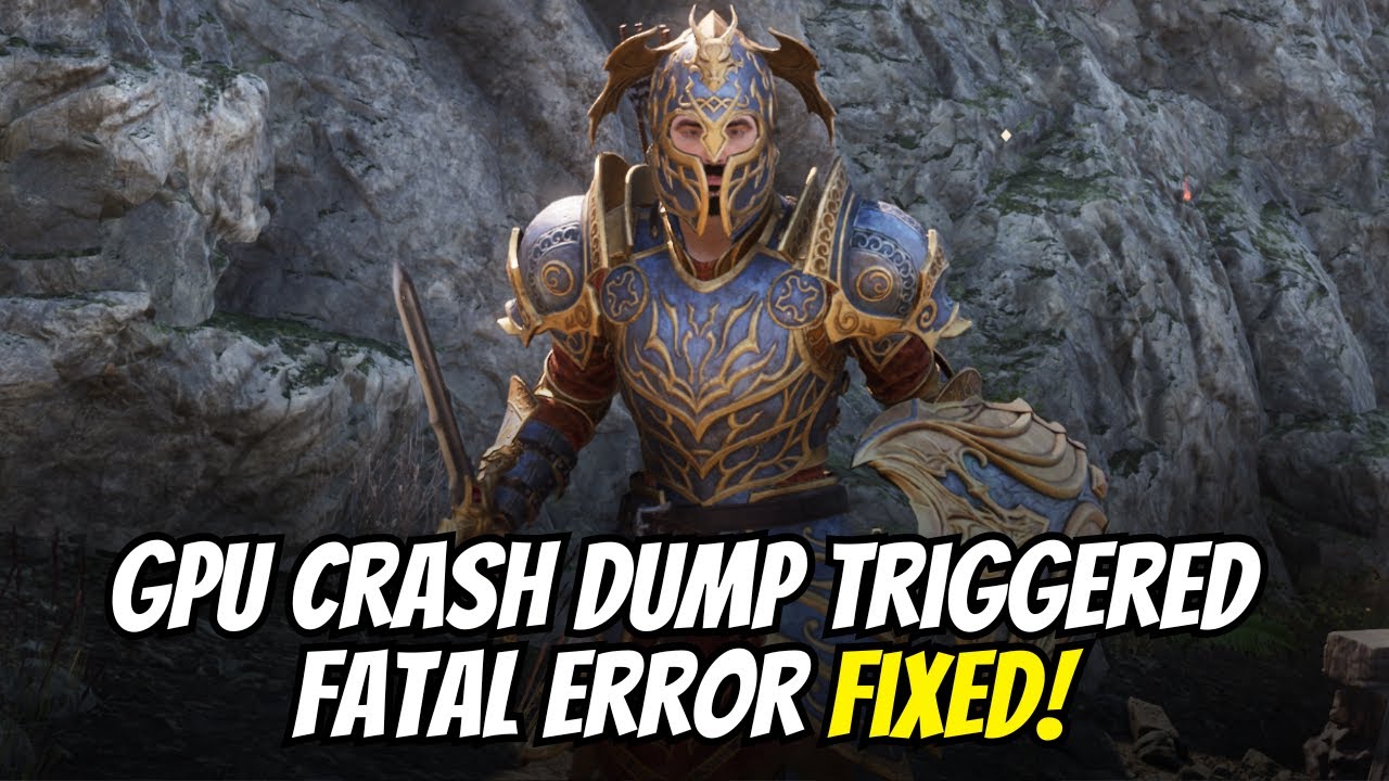 Fix Oblivion Remastered GPU Crash Dump Triggered Fatal Error - YouTube
