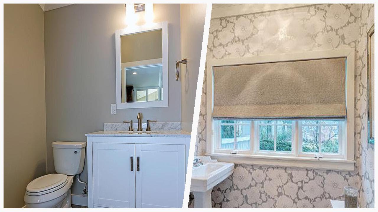 75 Small Powder Room With White Cabinets Design Ideas You'll Love 💎 ...