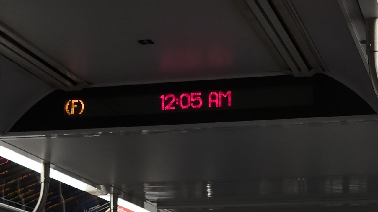 NYC Subway Late Night F Train Ride! (Roosevelt Ave - Forest Hills - 71 ...