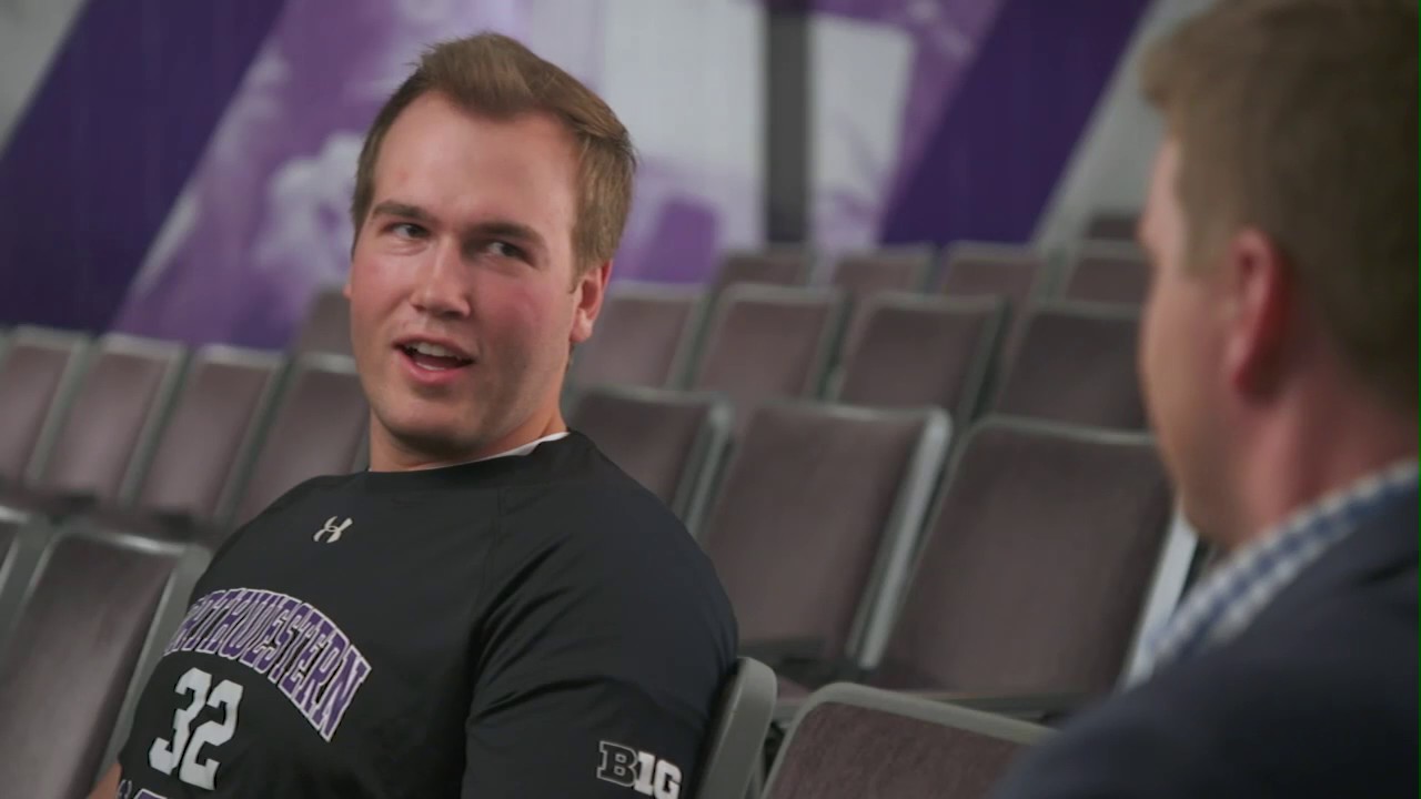 Hunter "The Punter" Niswander - Sports Lite Interview - YouTube