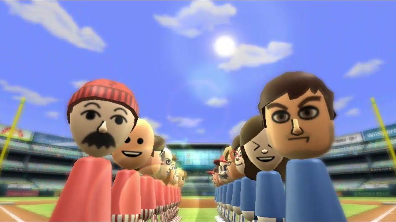 Wii Sports Baseball Tournament - Beta PD21 vs Cameron - YouTube