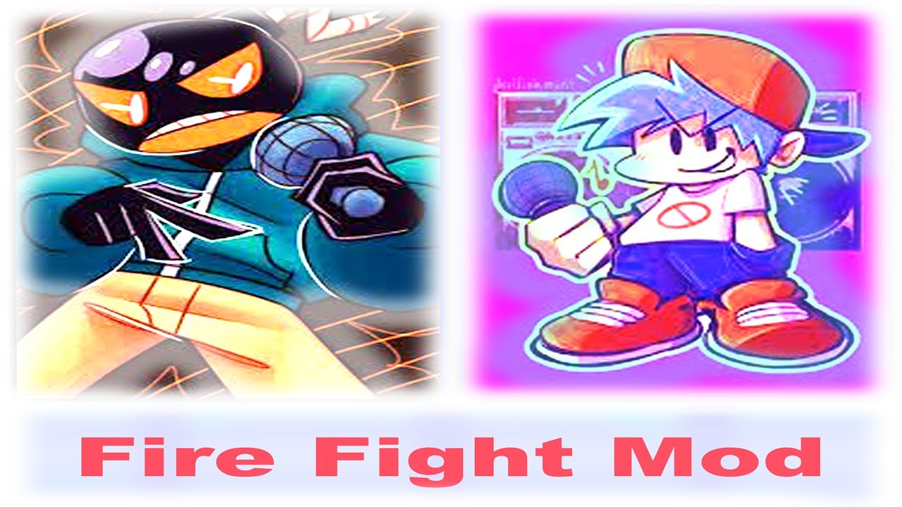 |Friday Night Funkin': - Whitty vs Boyfriend| (Fire Fight) - YouTube