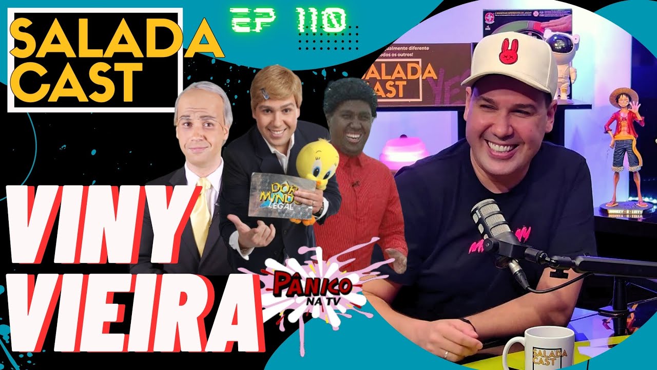 VINY VIEIRA NO SALADACAST AO VIVO! - EP 110 - YouTube