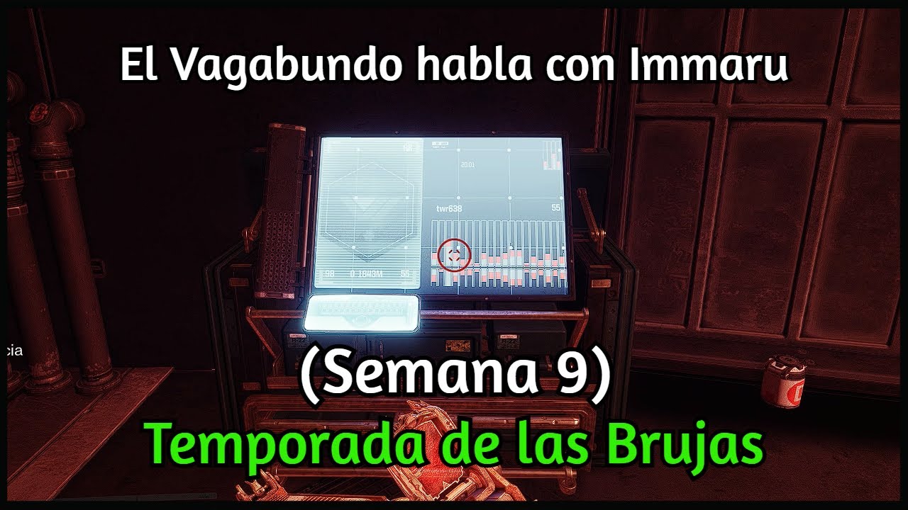 El Vagabundo habla con Immaru (semana 9) | Destiny 2: Temporada de las ...